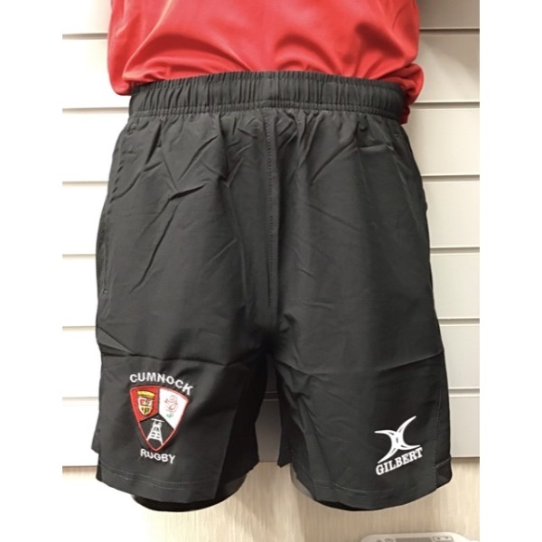 Cumnock Rugby Club S1-U18 Gilbert Gym Shorts | Donsport